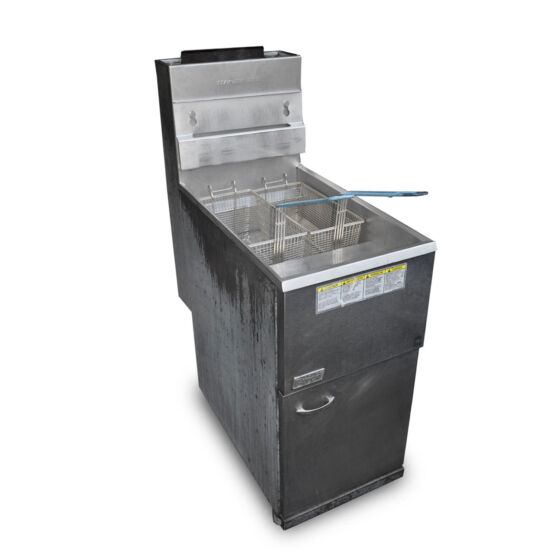 Pitco Single Tank Double Basket Fryer – Red Hot Chilli Northwest Ltd