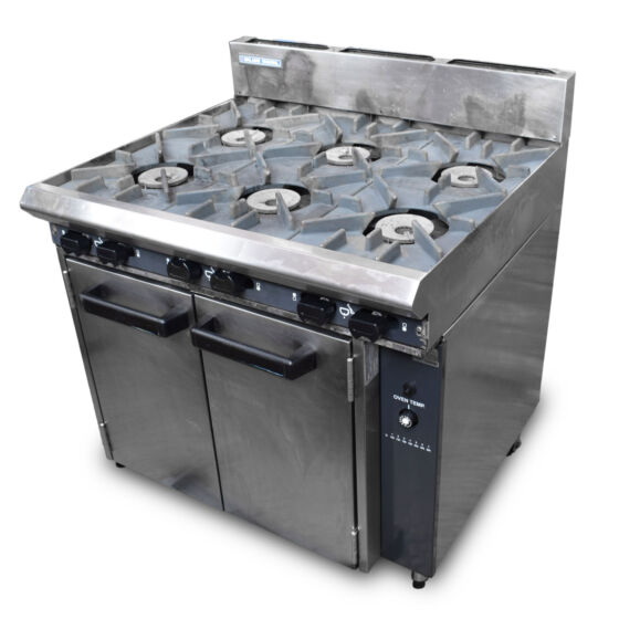 Blue Seal 6 Burner Oven Range – Red Hot Chilli Northwest Ltd