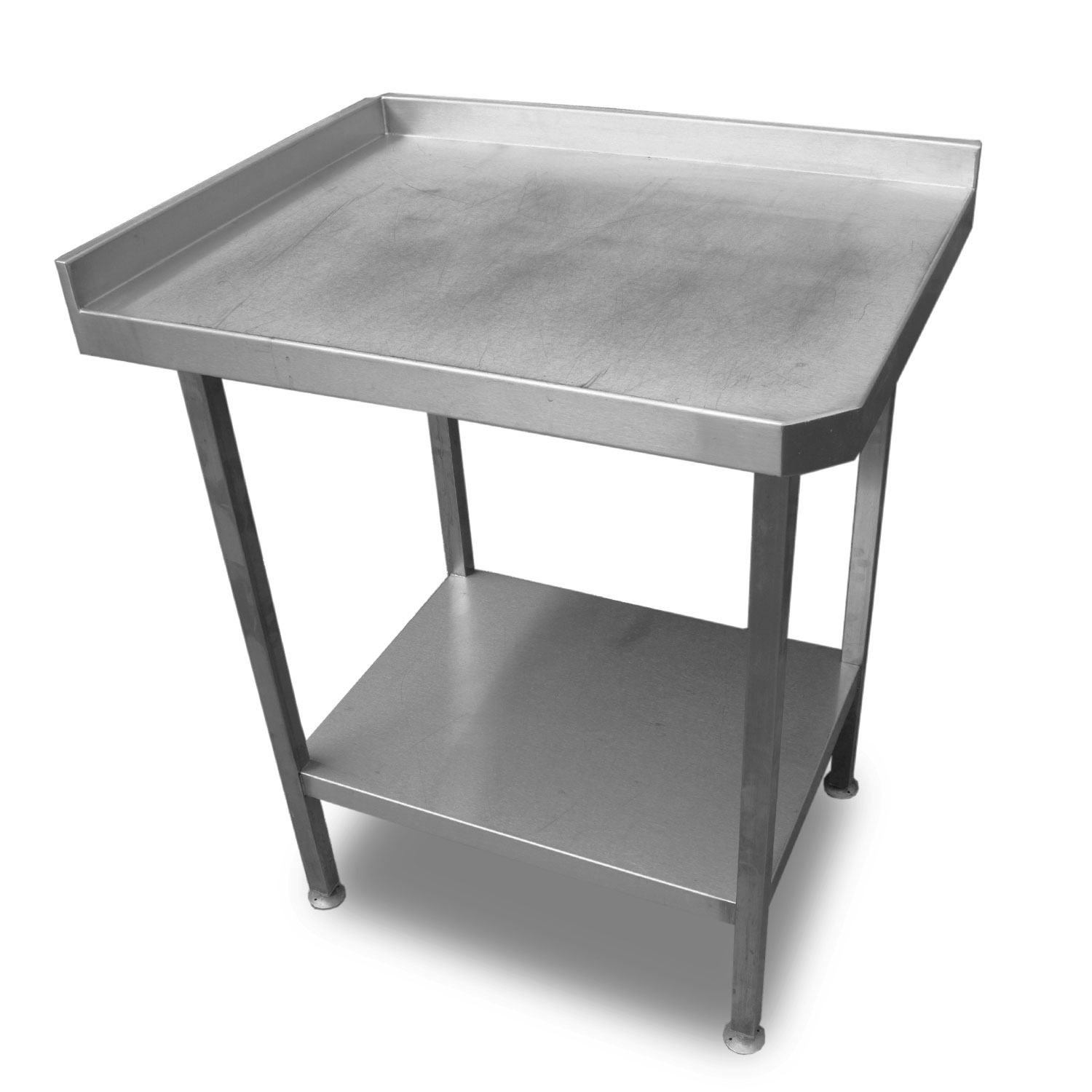 0.77m Stainless Steel Corner Table – Red Hot Chilli Northwest Ltd