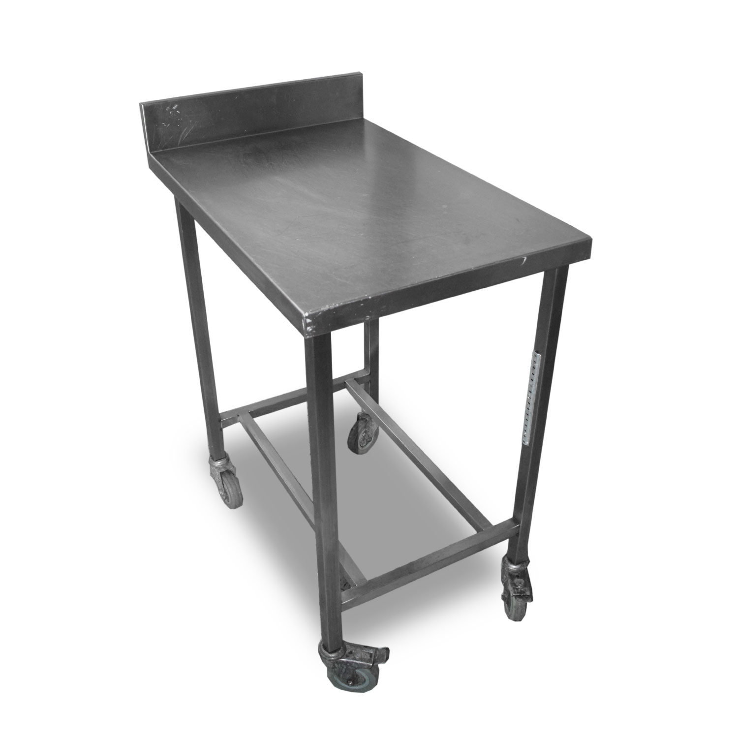 0.5m Stainless Steel Filler Table On Castors - Red Hot Chilli Northwest Ltd