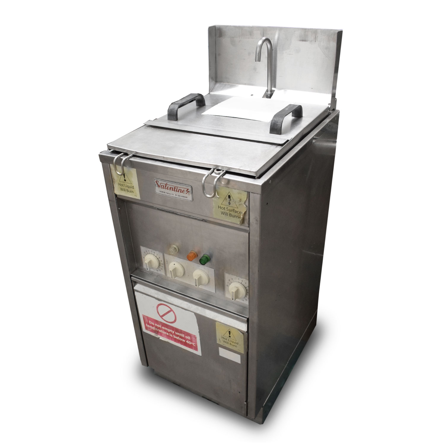 Valentine Single Tank, Double Basket Fryer - Red Hot Chilli Northwest Ltd