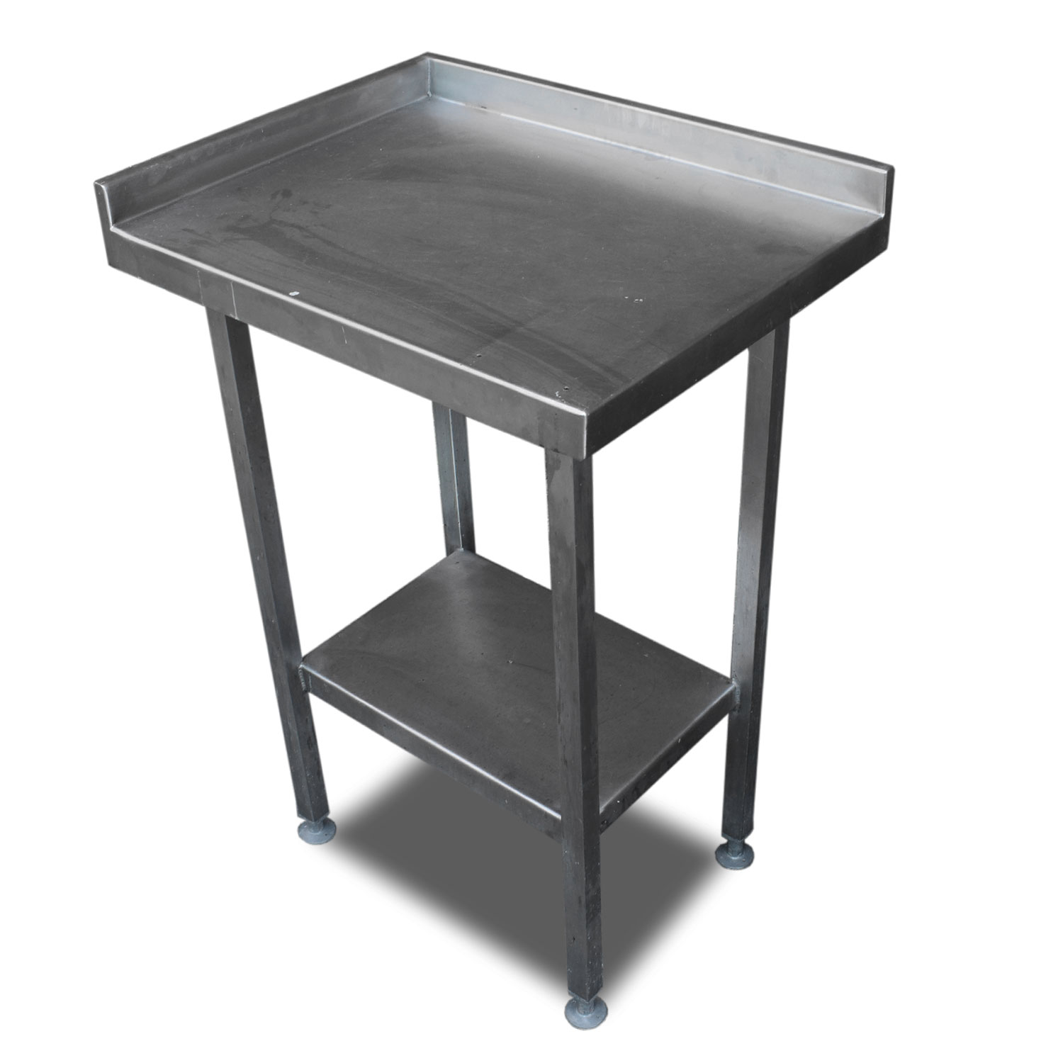 0.64m Stainless Steel Corner Table - Red Hot Chilli Northwest Ltd