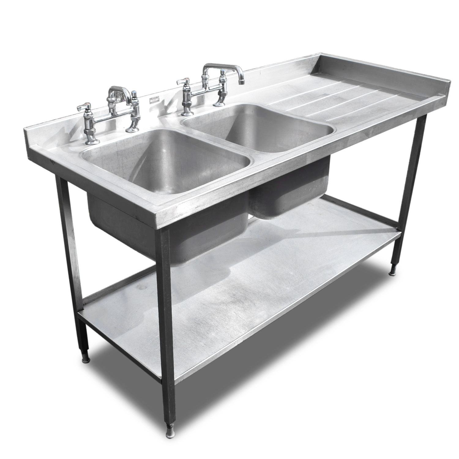 1.65m Stainless Steel Double Sink – Red Hot Chilli Northwest Ltd