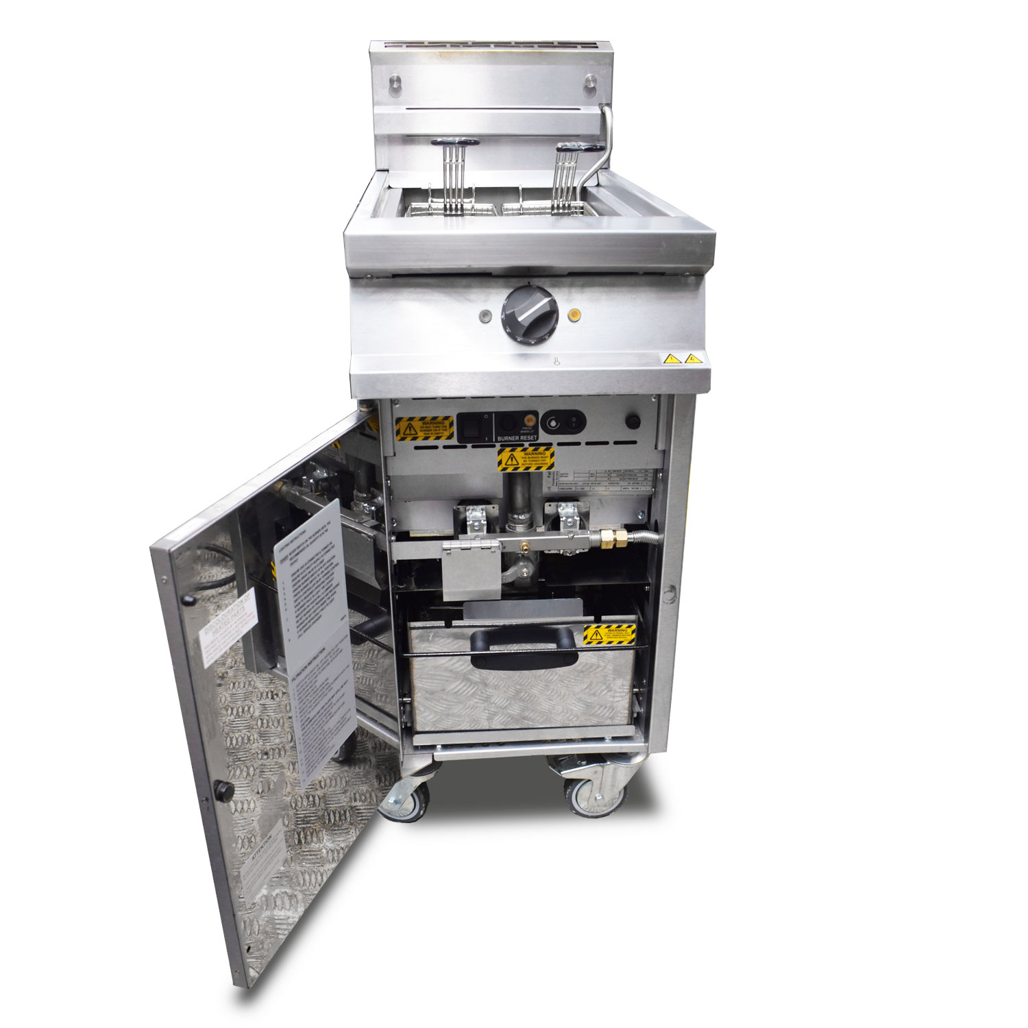 Falcon Dominator Single Tank, Twin Basket Fryer – Red Hot Chilli ...